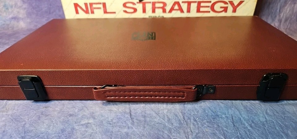 Vintage 1987 NFL Strategy Tudor Games Football Briefcase model #1000 | eBay