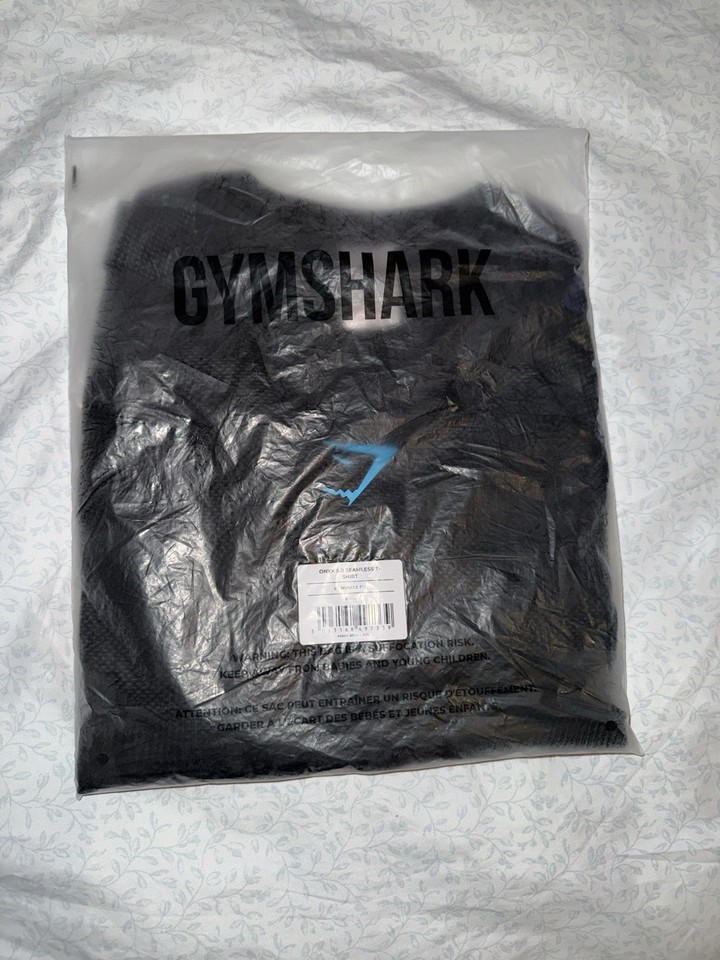 Gymshark V5 Onyx ‘ Blue ‘ Seamless T-Shirt | eBay