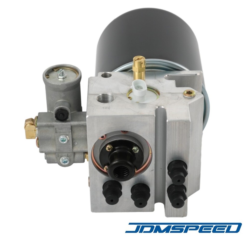 12V Air Dryer Fit Kenworth & Peterbilt Trucks Bendix 801266 5010696X ...