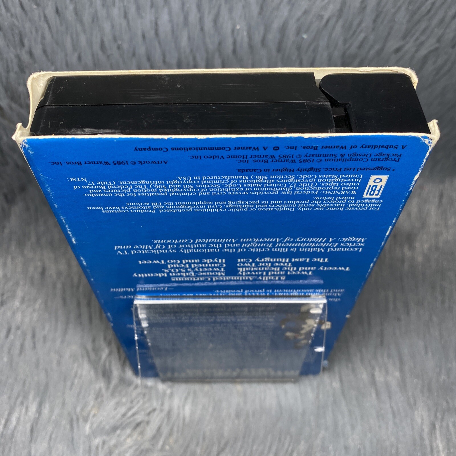 Sylvester Tweety's Crazy Capers VHS Tape 1985 Golden Jubilee 24 Karat ...