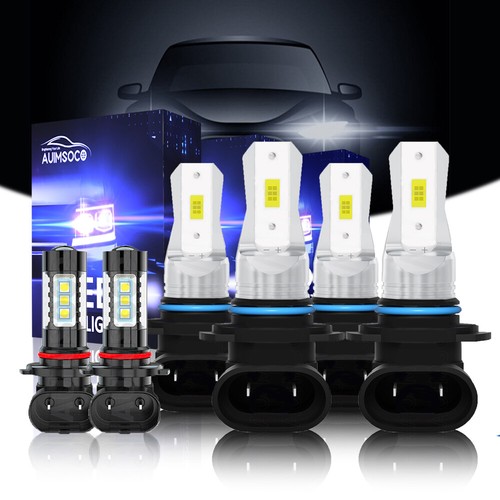 For Chrysler Sebring Touring LX Sedan 2007-2009 LED Headlight Fog Light ...