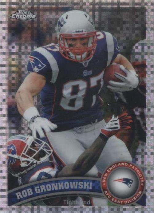 2011 Topps Chrome - Rob Gronkowski #132 X-Fractor for sale online | eBay