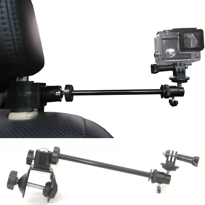 Headrest Mount for GoPro Video Camera, Camcorders, DV, Smartphones | eBay