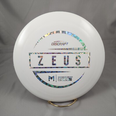 Discraft Paul McBeth LE ESP Glo Zeus 173-174g Silver PM Stamp DGLO 2024 ...