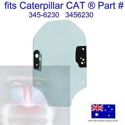 fits Caterpillar CAT Door Glass 345-6230, 3456230 272D2XHP 279D3 279D ...