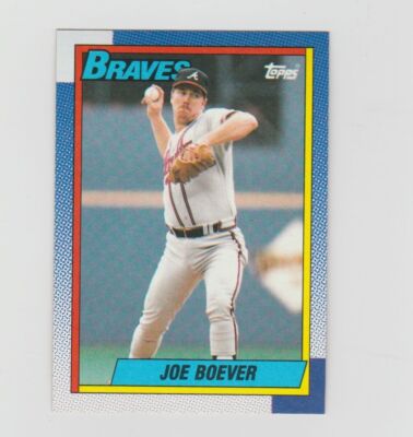 Joe Boever Braves 1990 Topps #410 | eBay Australia
