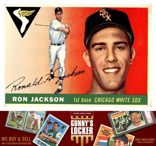 1955 Topps Ron Jackson 66 Chicago White Sox | eBay