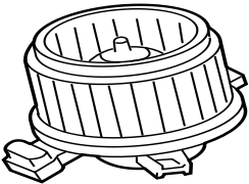 87103-42101 Toyota Motor sub-assy, blower w/fan 8710342101, New Genuine ...