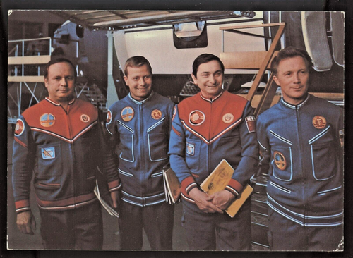 Soviet and East German Cosmonauts Space Program Postcard | eBay