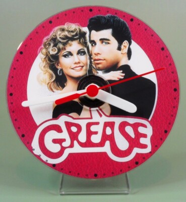 Grease Movie Poster Handcrafted CD Clock | eBay Australia