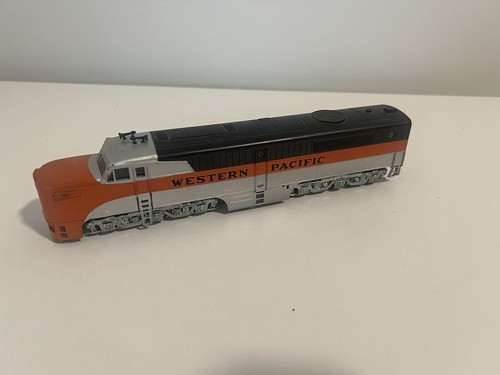 Athearn Alco Pa1 Western Pacific Train. HO Scale, Tested And Working ...