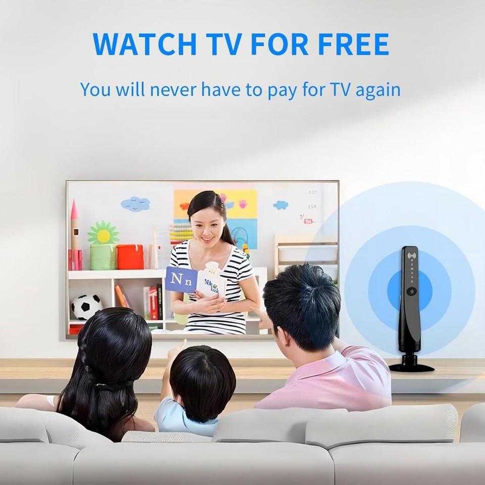 Wave Max Tv Antenna 2024, Wave Max Tv Antenna Signal Booster, Coverage ...