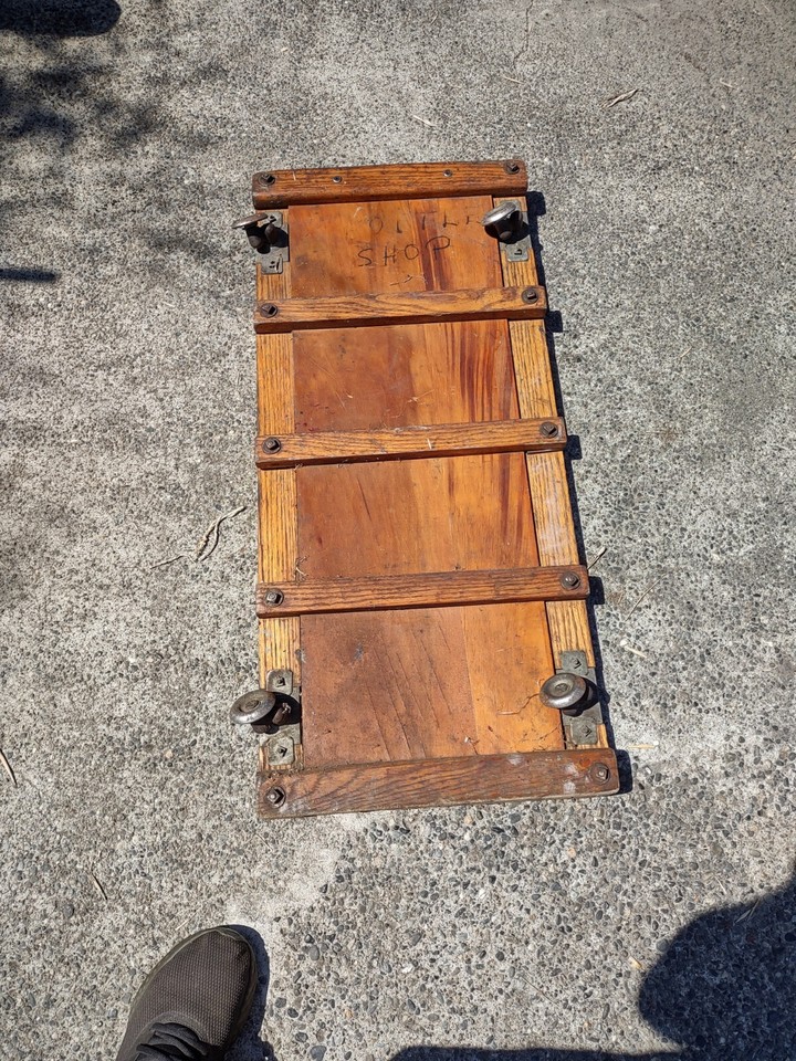 Vintage Hulbert Good Corp Smash Proof Car Creeper 1950's -1960's Heavy ...