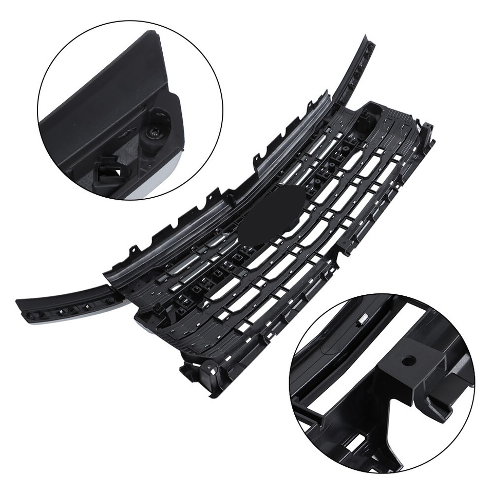 Front Upper Grille Grill Plastic For 2022-2024 Chevy Silverado 1500 LTZ ...