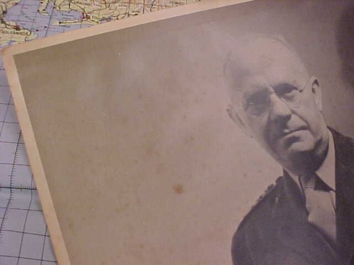 ORIGINAL VINTAGE LARGE STUDIO PHOTO USMC GENERAL THOMAS HOLCOMB | eBay