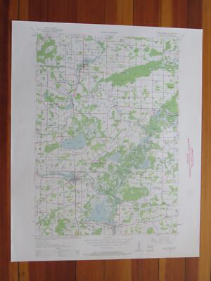 Manawa Wisconsin 1958 Original Vintage USGS Topo Map | eBay