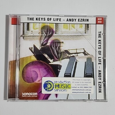 SONOTON - 'The Keys Of Life - Andy Ezrin' CD Album 2001 GERMAN PRESSING ...