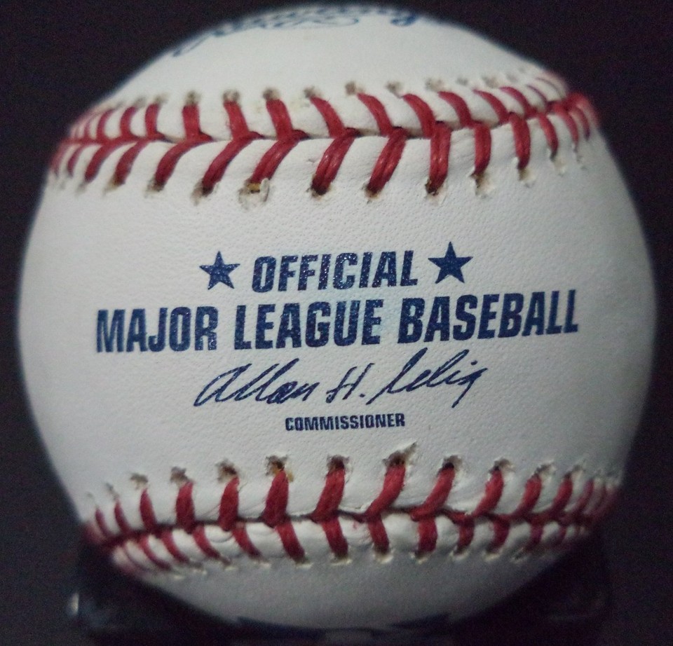 LANE ADAMS KANSAS CITY ROYALS SIGNED AUTOGRAPHED ROMLB BASEBALL W/COA ...