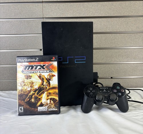 Sony PlayStation 2 PS2 Fat Console w/ Cables w/ Controller SCPH-50001 ...