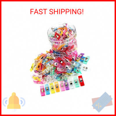 Premium Plastic Clips, 100 Pcs with Box, Sewing Notions for Sewing ...