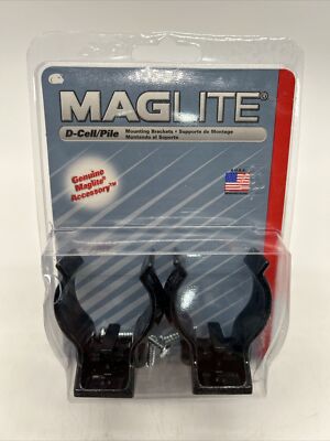 Maglite D-Cell Mag-lite ASXD026 Mounting Bracket 2 PK Auto boat ...