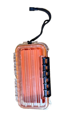 Plano Guide Series 1450 Water Proof Dry Tackle Storage Box Orange 9"x4 ...
