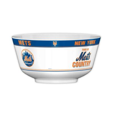 New York Mets 2 Gallon Large Party Snack Bowl [NEW] MLB Tailgate Chip ...