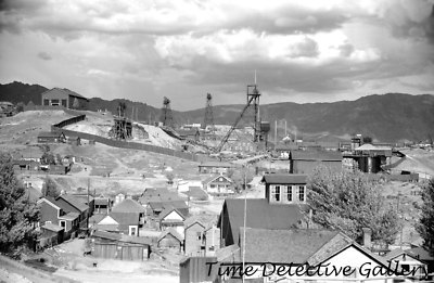 Copper Mine, Butte, Montana - 1939 - Historic Photo Print | eBay