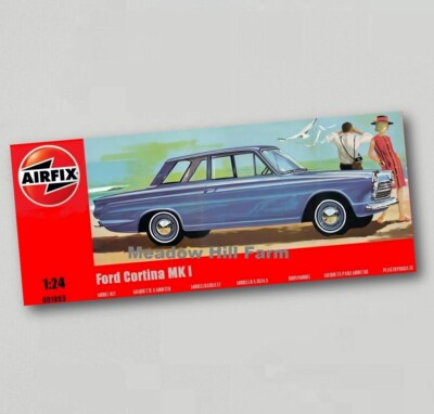 Fridge Magnet Ford Cortina MK1 Car Airfix Retro Art | eBay UK