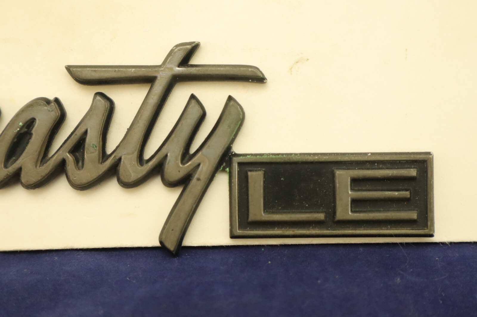 1988-1993 Dodge “Dynasty LE” Plastic Script Emblem OEM | eBay