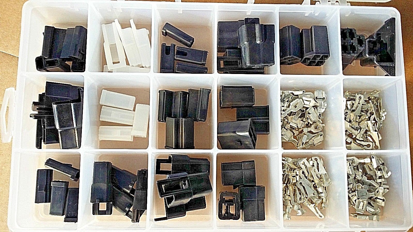 GM Ponti GMC 167 Wire Wiring Harness Connectors Housing Crimp Terminals ...