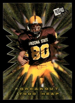 Todd Heap 2001 Press Pass Breakout Card #B29 Arizona State | eBay