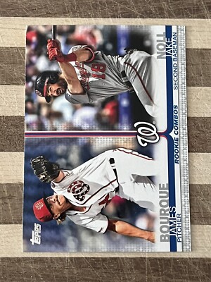 2019 Topps Update Baseball Jake Noll/James Bourque Rookie Combos Card # ...