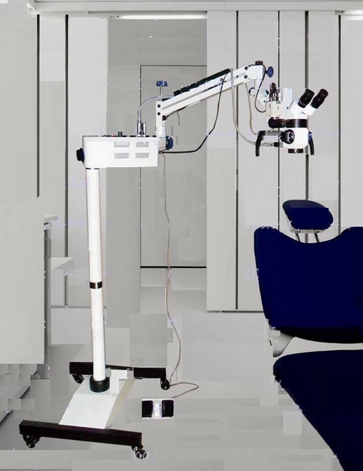 Floor stand Dental Microscope with 45 Degree Incline Binoculars | eBay