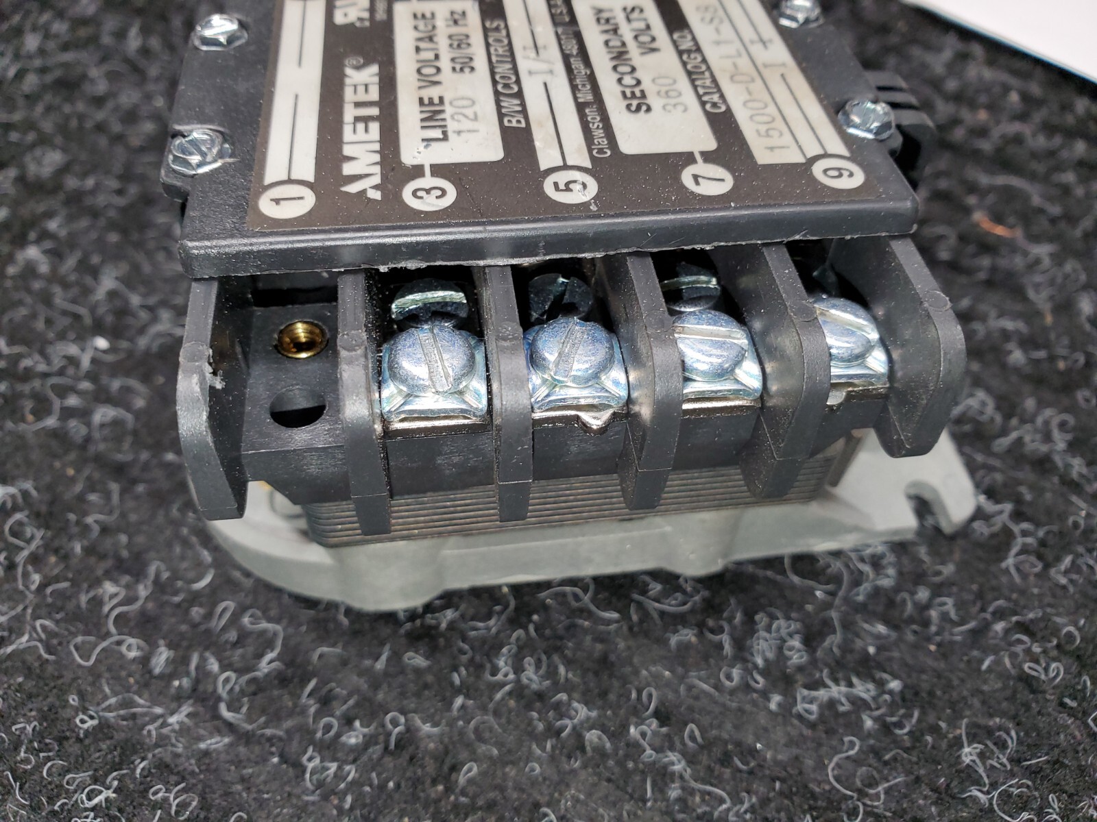 AMETEK # 1500-D-L1-S8 LIQUID LEVEL CONTROL RELAY 120V 50/60HZ | eBay