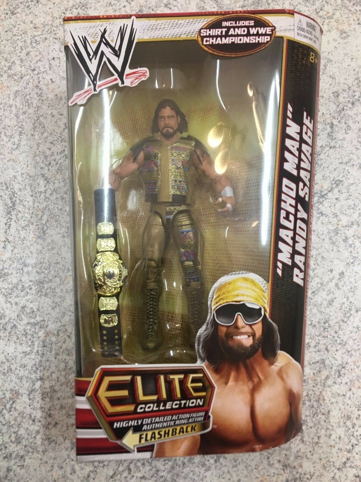 WWE MACHO MAN RANDY SAVAGE Figure MIB Elite Figure Series 23 WINGED ...