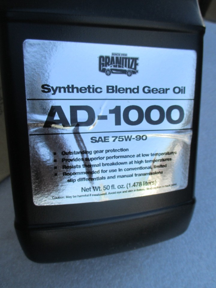 SYNTHETIC Differential Gear Oil 75W-90W (AD-1000) | eBay