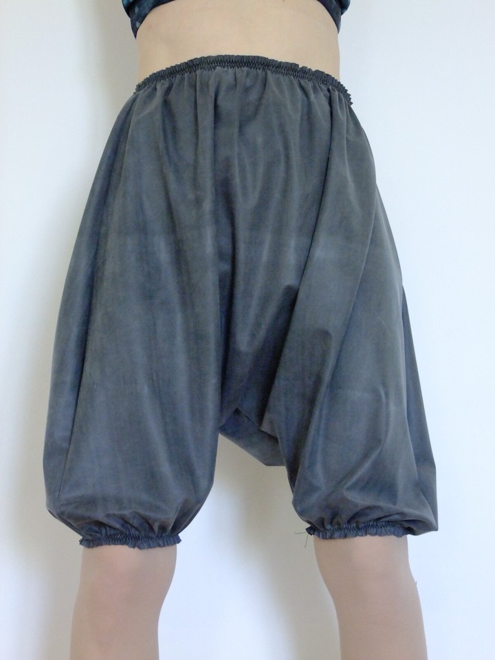 Rubber Underwear Long Latex Mix Bloomers Pants Panties Rubbery Shorts ...