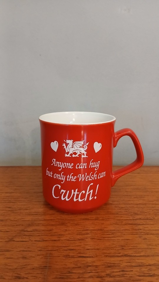 Anyone Can Hug But Only The Welsh Cwtch Wales Mug Cymru Cymraeg ...