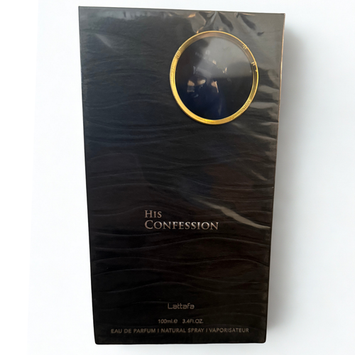 Lattafa His Confession Eau de Parfum 100ml Mens Cologne Long Lasting ...
