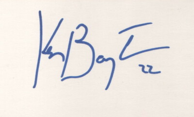 Ken Baumgartner Signed Maple Leafs, Boston Bruins, Kings 3x5 Index Card + COA | eBay