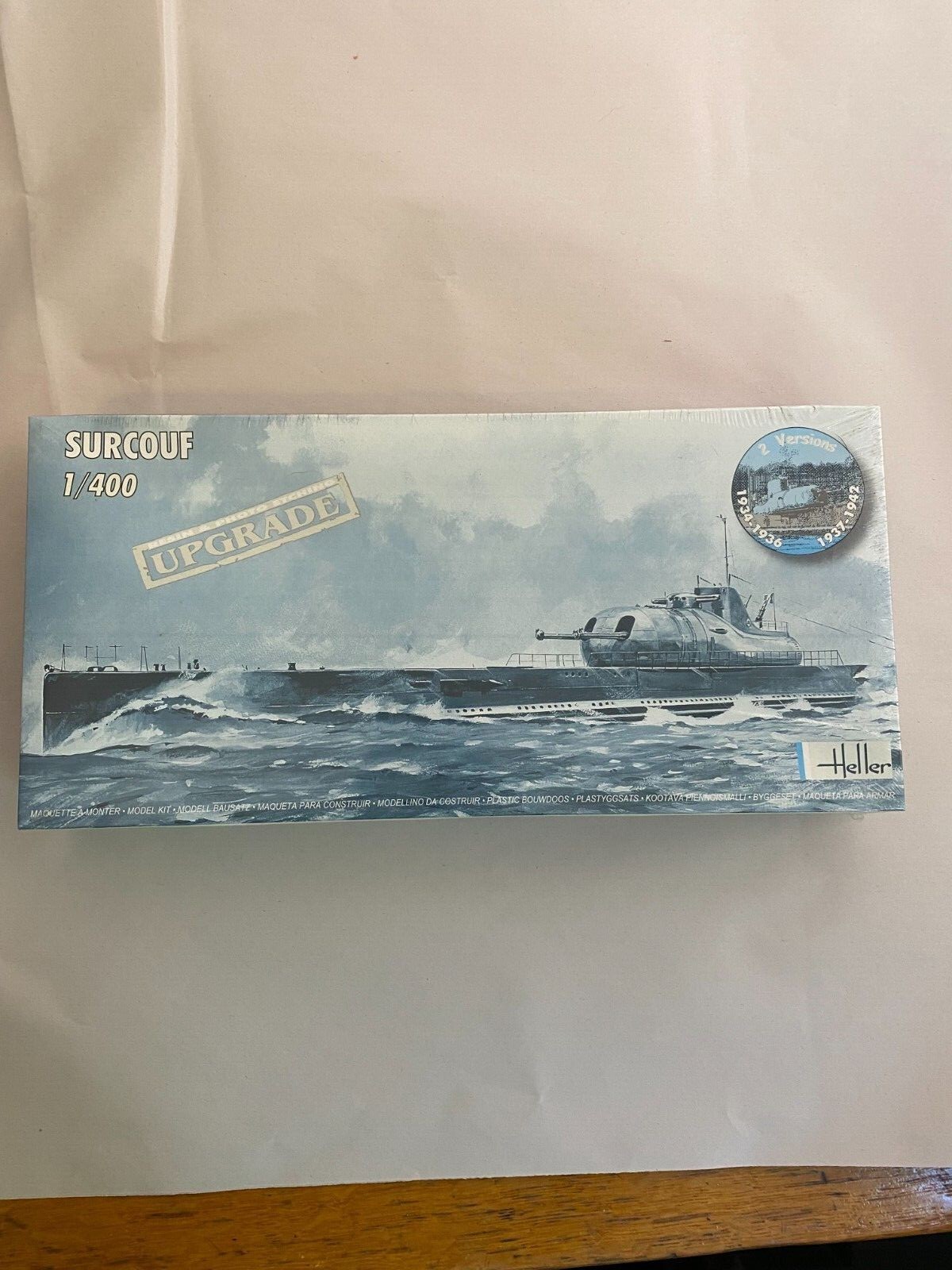 Heller Surcouf French Submarine Boat Model Building Kit for sale online ...