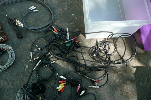 Assorted Cables Musical Equipment - Computer - Stereo | eBay
