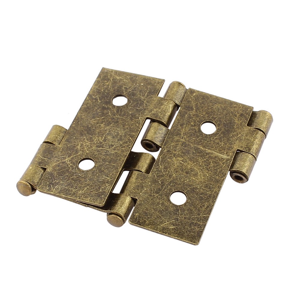 46mmx54mm Retro Style Double Acting Folding Screen Hinge Bronze Tone ...