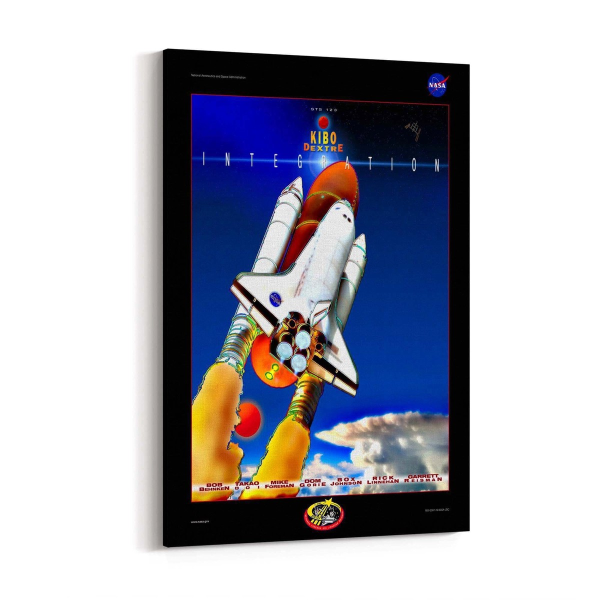 Retro Space Shuttle Posters