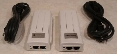 Lot of 2 Symbol Motorola Power Injectors 1 Port AP-PSBIAS-1P2-AFR w ...