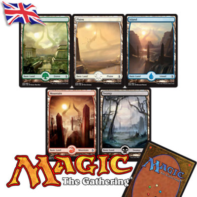 Magic the Gathering Amonkhet Playsets MTG Extended Full Art Basic Land ...