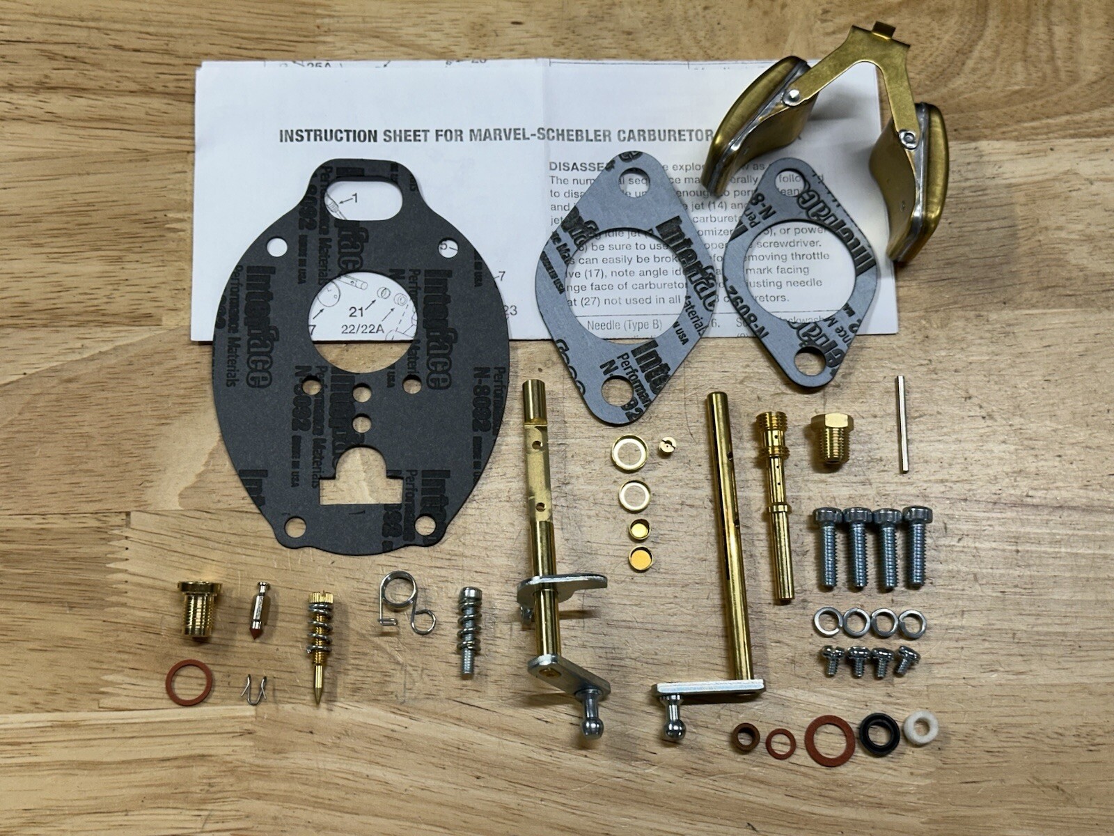 Ford 4000, 801, 901 Marvel Schebler Complete Carburetor kit TSX662 769 ...