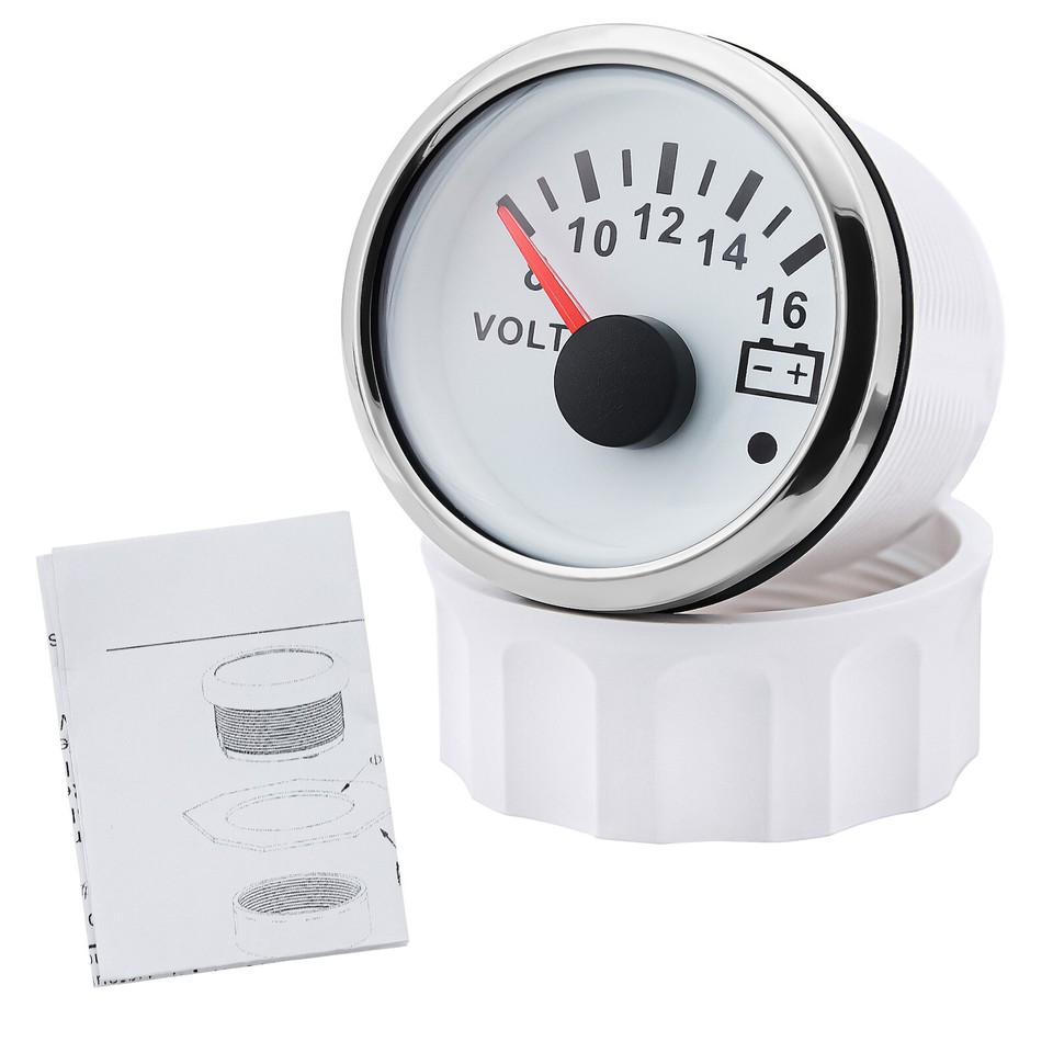 5 Gauge Set GPS Speedometer with Tachometer 120MPH | Silver | Red ...