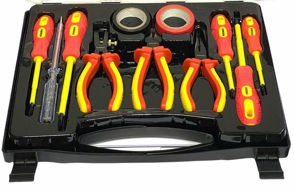 11PCS Electricians Screwdriver Set Electrical Fully Insulated Tool w ...